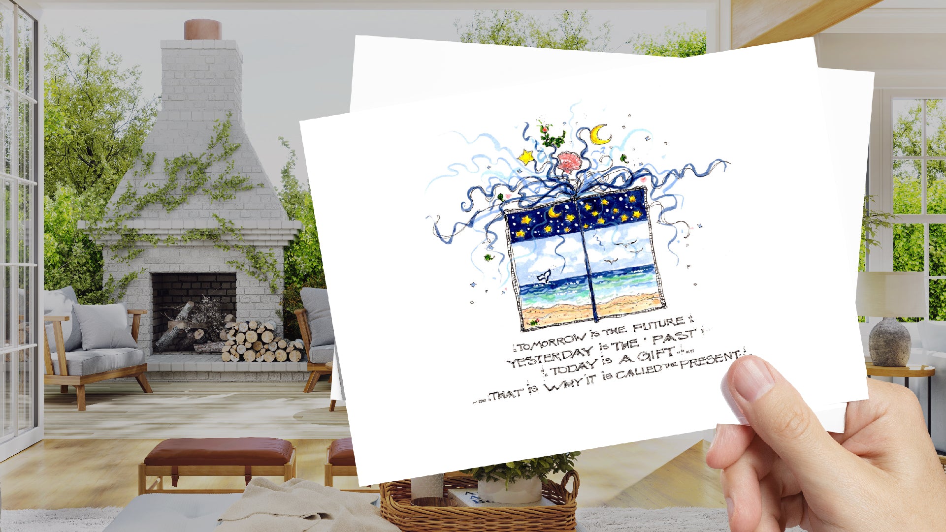 NOTE CARDS – SUSAN WALLACE BARNES CALENDARS